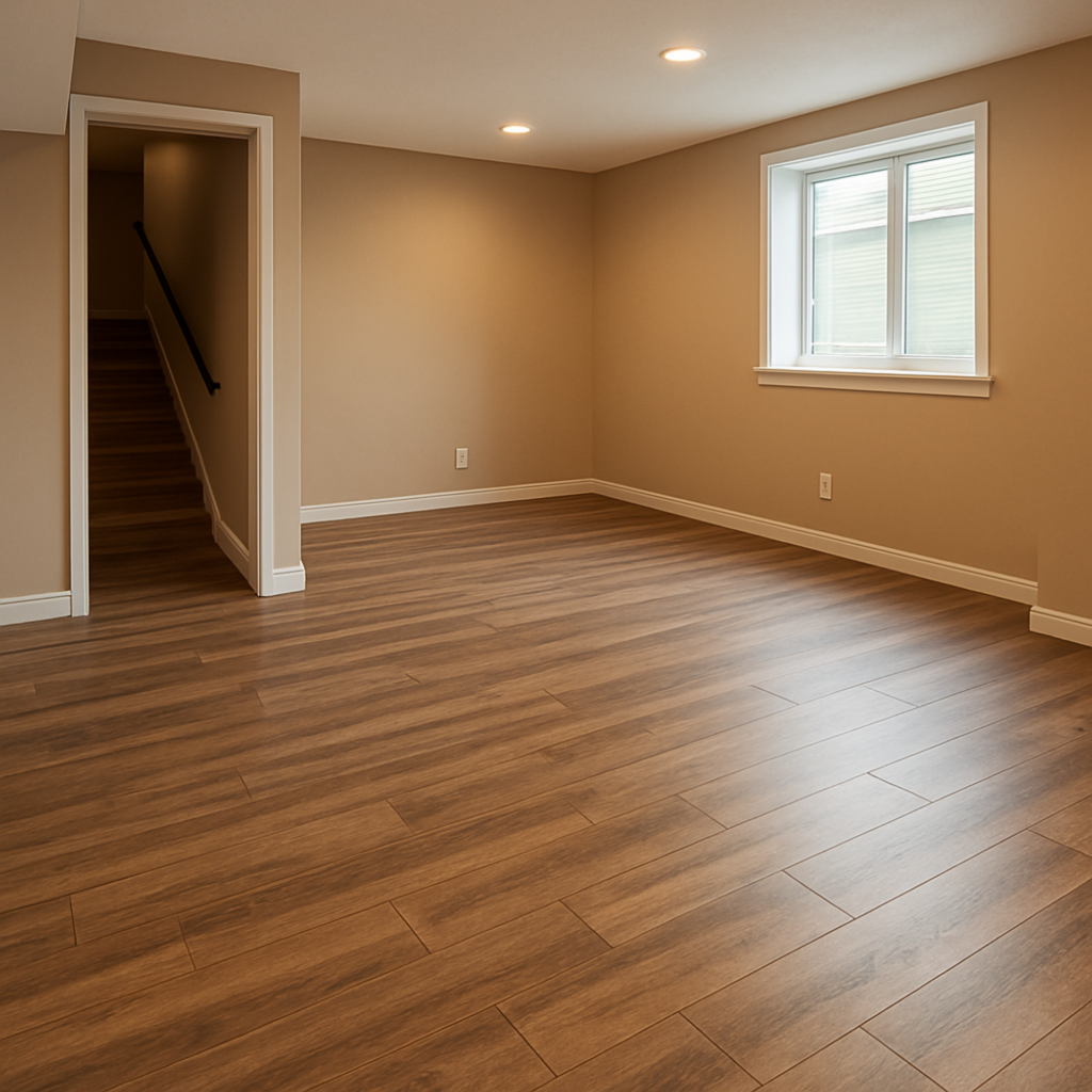 Best Flooring Options for Basements and Lower Levels